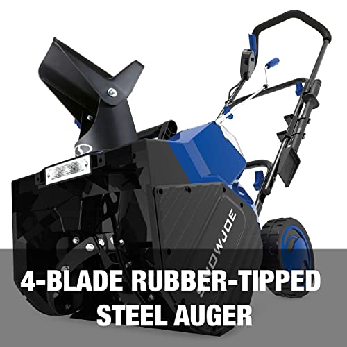 Snow Joe 24V-X2-SB18 18-Inch, 48-Volt IONMAX Cordless Snow Blower Kit (w/ 2 x 4.0-Ah Batteries + Charger)