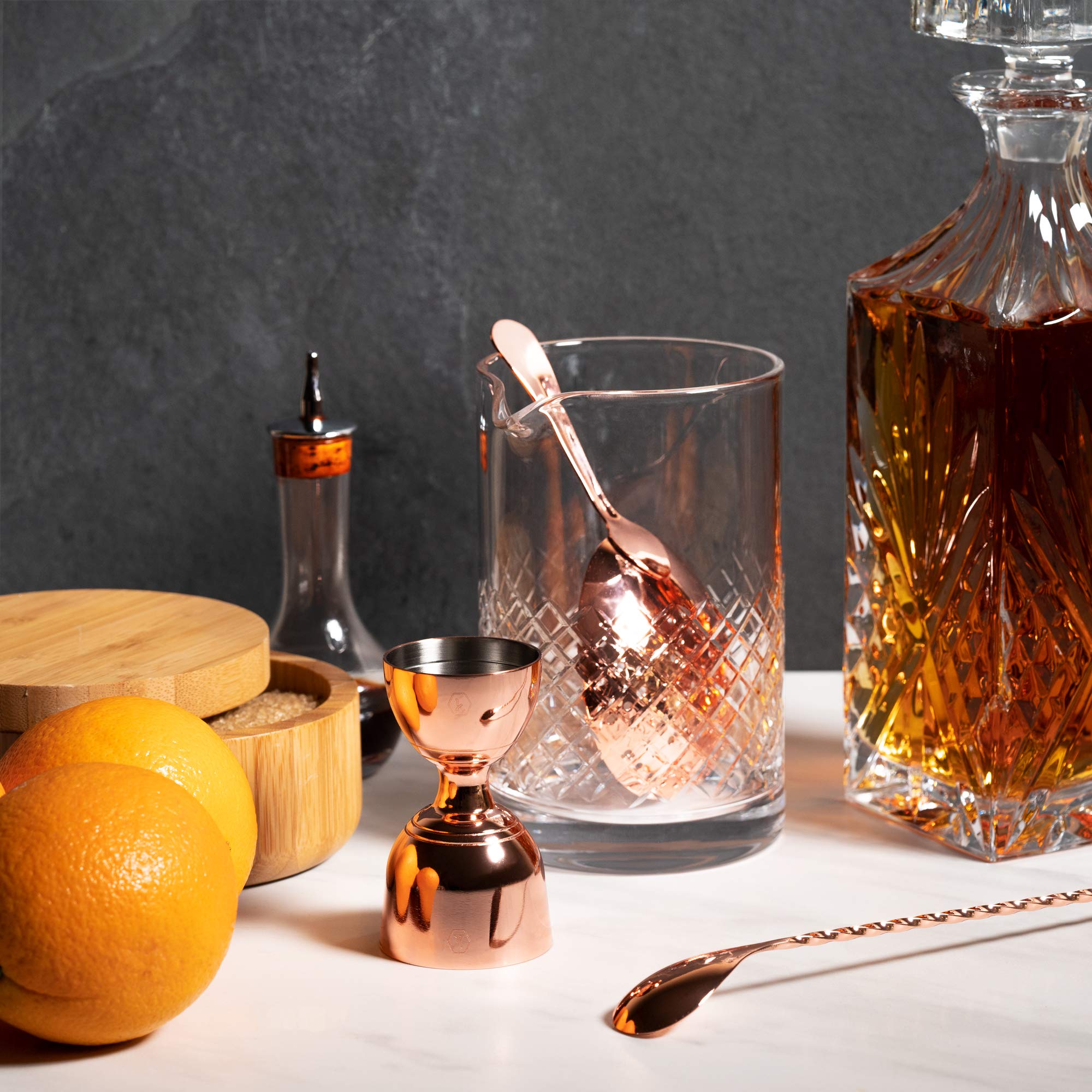 Japanese Style Seamless Mixing Glass Stirring Cocktail by Kotai (750 ML (V2))