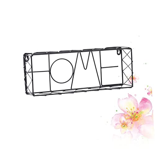 ORFOFE Jewelry Organizer Stand Shelves for Storage Wall Mounted Wall Mounted Hooks Wall Mounted Jewelry Organizer Kitchen Rack Metal Wire Basket Shelves Storage Rack Hook up Shelf Ledge