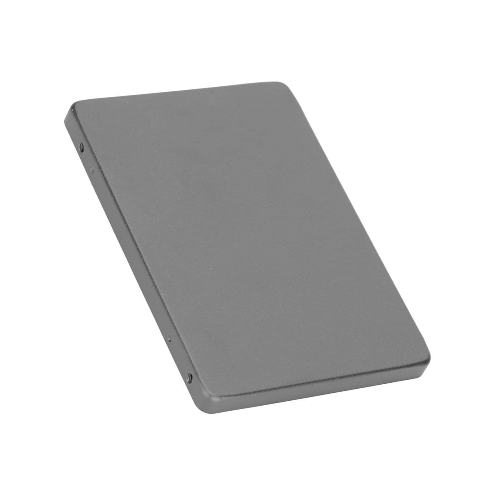 MSATA to SATA3.0 Hard Drive Adapter Card Aluminum Alloy SSD Adapter Enclosure Ultra Thin Stable Durable Lightweight for Office, Home and PC (Gray)