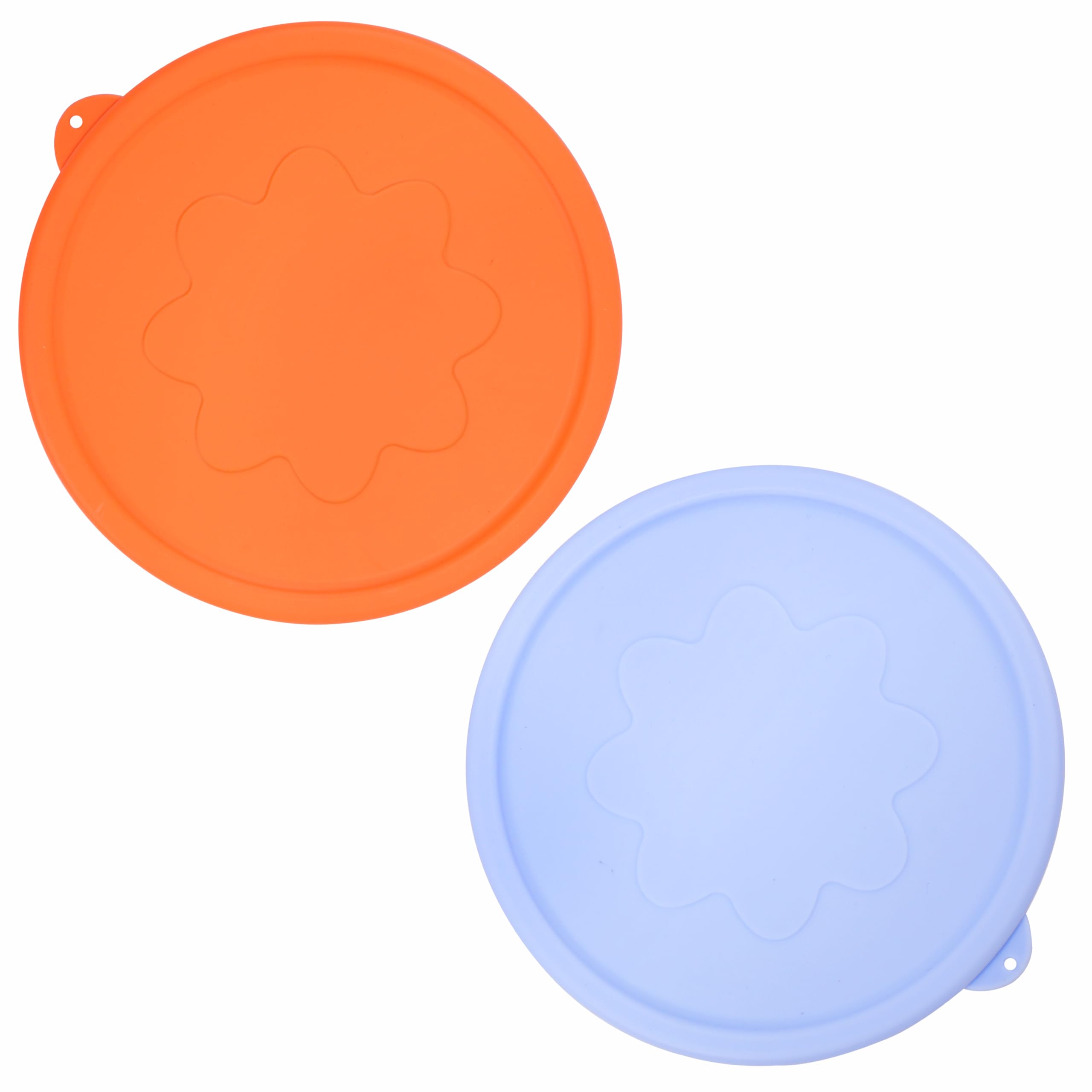 LUVCOSY 7 Cup Silicone Replacement Lids Storage Cover for Pyrex 7402-PC Glass Bowls (Container not Included) 2 Pack Microwave, Dishwasher and Freezer Safe