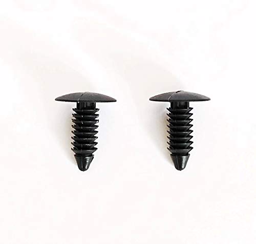 KOMORAX 50 pcs Medium Multi-Gauge Rivet 3/16" or 7/32" Hole Patio Strapping Fasteners Webbing Lawn Chair Lounge (Black)