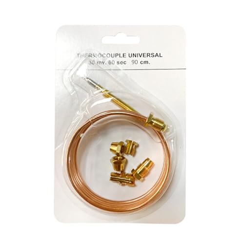 Oven Thermocouple With 5pcs Fixed Part Fireplaces Stove Replacement Temperature Sensors Probe Appliances