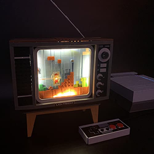 LED Lighting kit, LED for Lego NES Entertainment System 71374. MOC Block Accessories, Awesome Visual. (Just LED, Not LEGOBricks)