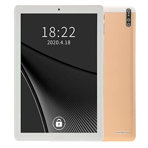 lonuo 8 Core Processor Tablet, 10 Inch HD IPS Fast Charging Screen Tablet with Night Reading Mode Dual SIM Dual Standby for Seniors Work (US Plug)