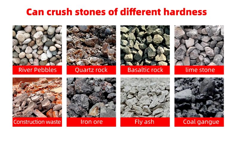Portable Small Crushing Machine Mini Stone Mobile Jaw Crusher with Belt Conveyor