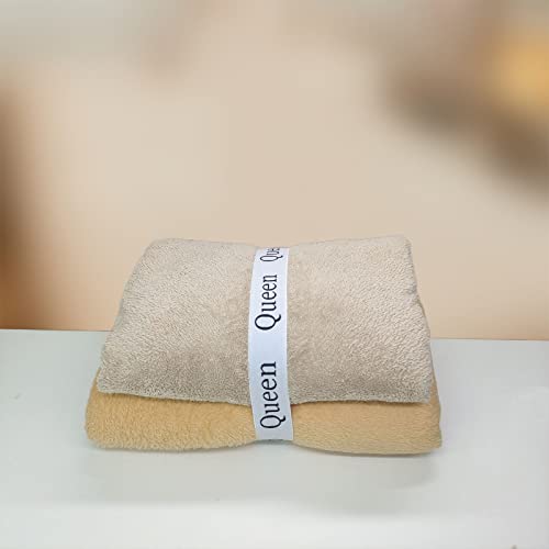 Maletnd 2 Pieces Bed Sheet Organizer Bands, Closet Organization Sheet Straps, Linen Labels Bedding Bands, Elastic Bed Sheet Storage Sheet Keepers (Queen)