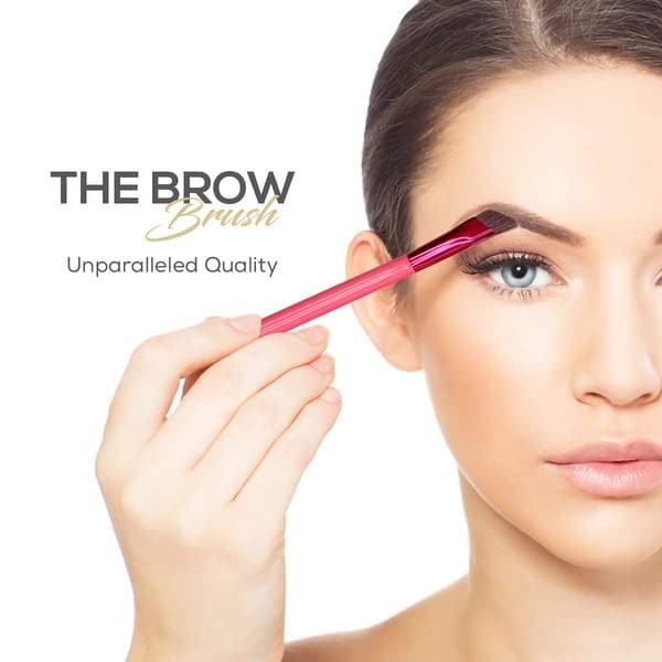 Multifunction Eyebrow Brush, Ultra Thin Angled Eyeliner Makeup Brush, Eye Brow Concealer Contour Brush for Women and Girls (1 Pcs)