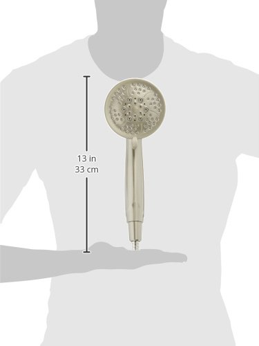 Moen 26015SRN Caldwell Hand Held Shower Head Set Multi Function 2.5 GPM Spray with Hose, Brushed Nickel
