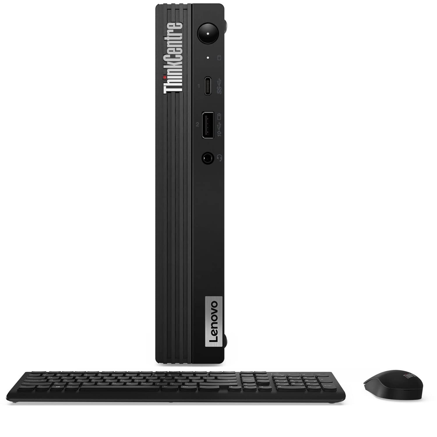 Lenovo ThinkCentre M70q Business Mini Desktop (Intel i5-10400T 6-Core, 8GB RAM, 512GB PCIe SSD, Intel UHD 630, WiFi 6, BT 5.2, Win 11 Pro w/USB KYB & Mouse) w/Hub