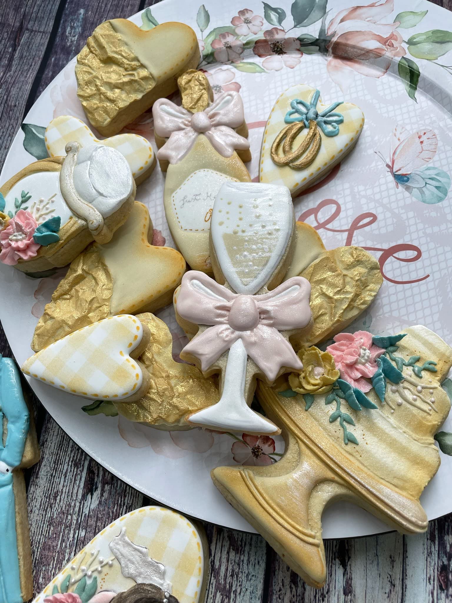 LILIAO Cake Cookie Cutter for Wedding - 3.1 x 4.3 inches - Stainless Steel