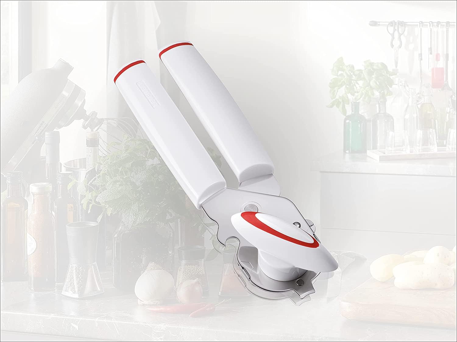 Leifheit 03133 Safety Can Opener, White