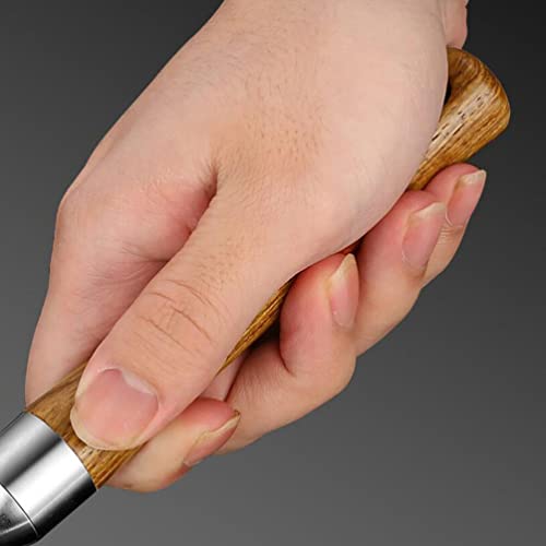 Luxshiny Oil Separator Soup Ladle, Stainless Steel Gravy Food Fat Separator Skimmer Spoon Grease Strainer Separater for Home Kitchen and Cooking