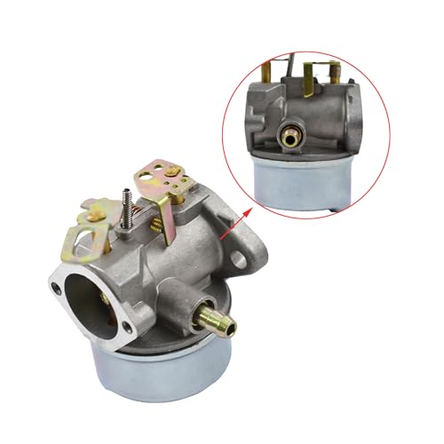 munirater Carburetor Replacement for Tecumseh HM70 HM80 HMSK80 HMSK90 8HP 9HP 10HP Engines Snow Blower 640349 640052 640054