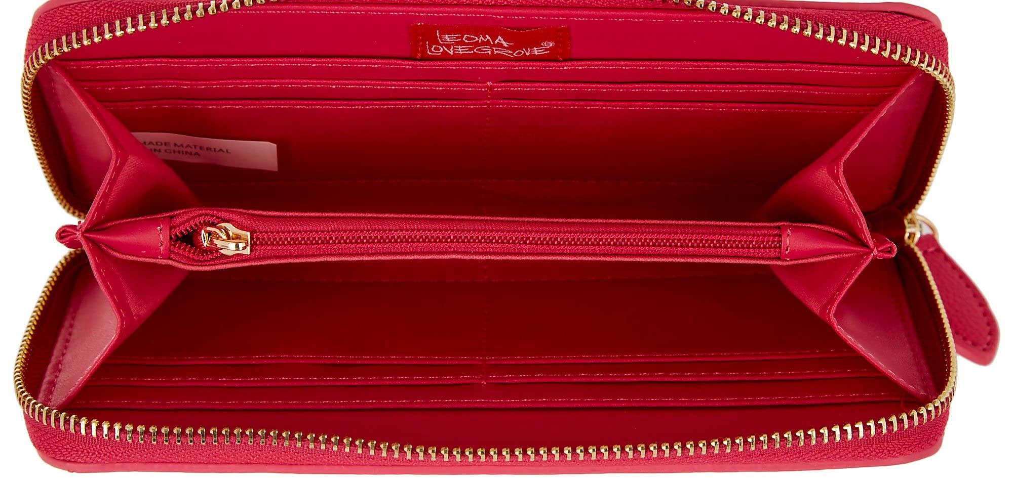 Leoma Lovegrove Flamingo Friends Print Zipper Wallet One Size Pink multi