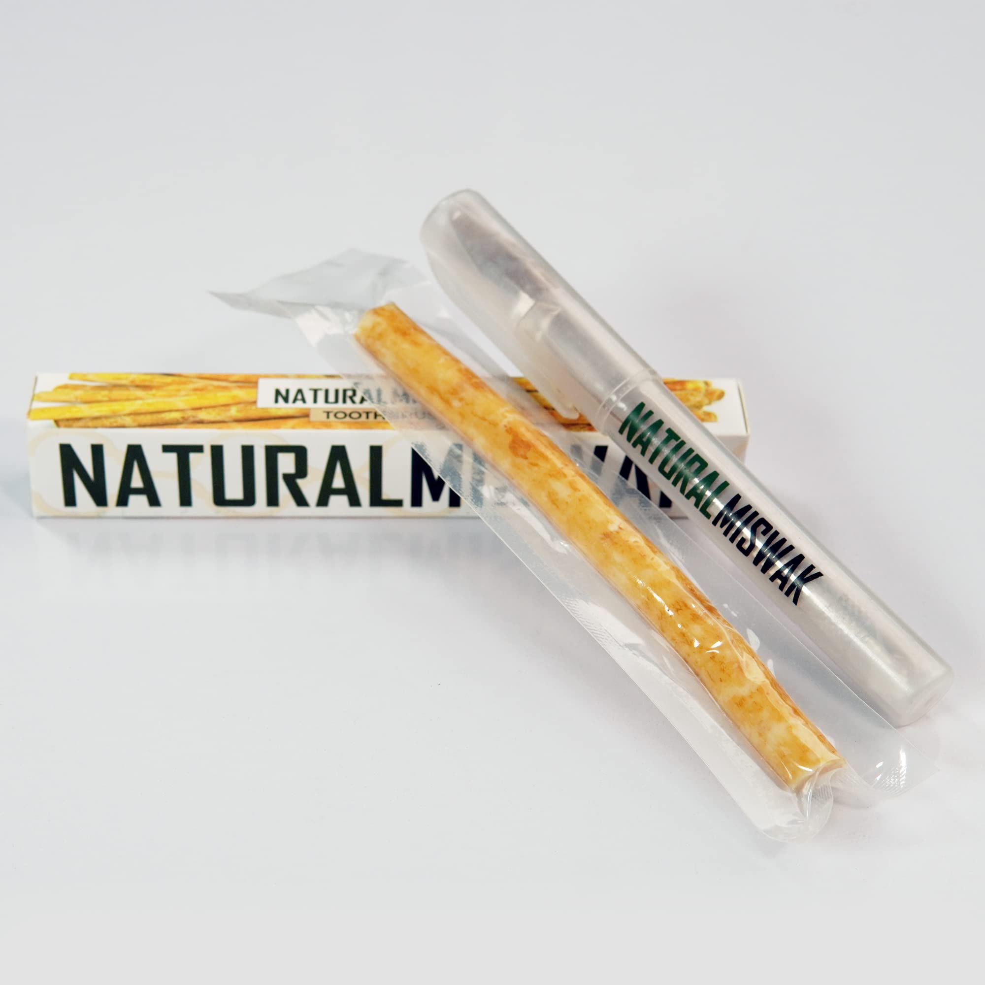 Miswak Sticks for Teeth, Natural Toothbrush, No Toothpaste Needed, Miswak Toothbrush Stick also known as Siwak Chew Sticks for Humans, Meswak, مسواك