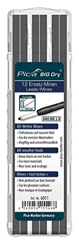 Pica Aniline Big Dry – Pack of 12 Leads, Aniline Big Dry