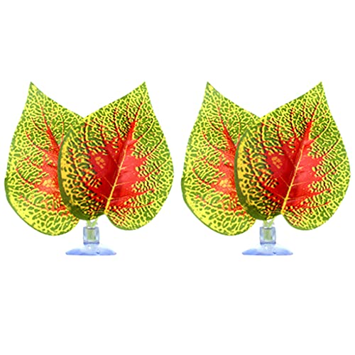 Mllepjdh Betta Fish Hammock Plastics Betta Leaf Pad Aquarium Plant Leaves Accessories for Playing Fish Tanks Hideout Decoration Pet Rainbow Ball Foam Pets Dog Training Training Ball Dog Treat