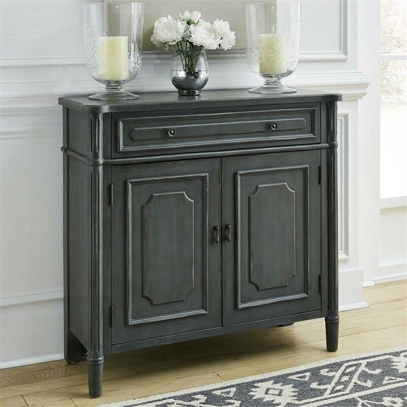 MAXCBD Nightstand Bedside Table Drawer Cabinet Furniture 1 Drawer 2 Door Cabinet One Drawer & Two Door Cabinet Storage Tower Dresser