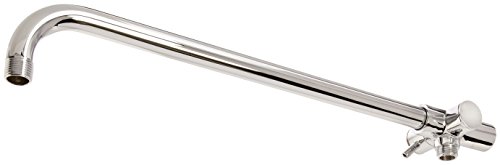 Kohler K-76333-CP Wall-Mount rainhead arm with 2-Way Diverter, Polished Chrome Finish