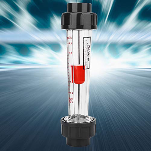 LZS-32(D)Liquid Flowmeter 0.4-4 Tube Type Liquid Flowing Meters Plastic Flat Interface Waterflow Controllers Transparent Water Rotameter Hydraulic Valve Fittings