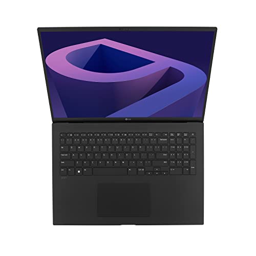 LG gram (2022) 17Z90Q Ultra Lightweight Laptop, 17" (2560 x 1600) IPS Display, Intel i7 1260P CPU, NVIDIA RTX2050 GPU, 32GB RAM, 2TB NVMe SSD, FHD Webcam, WiFi 6E, Thunderbolt 4, Windows 11 Pro, Black