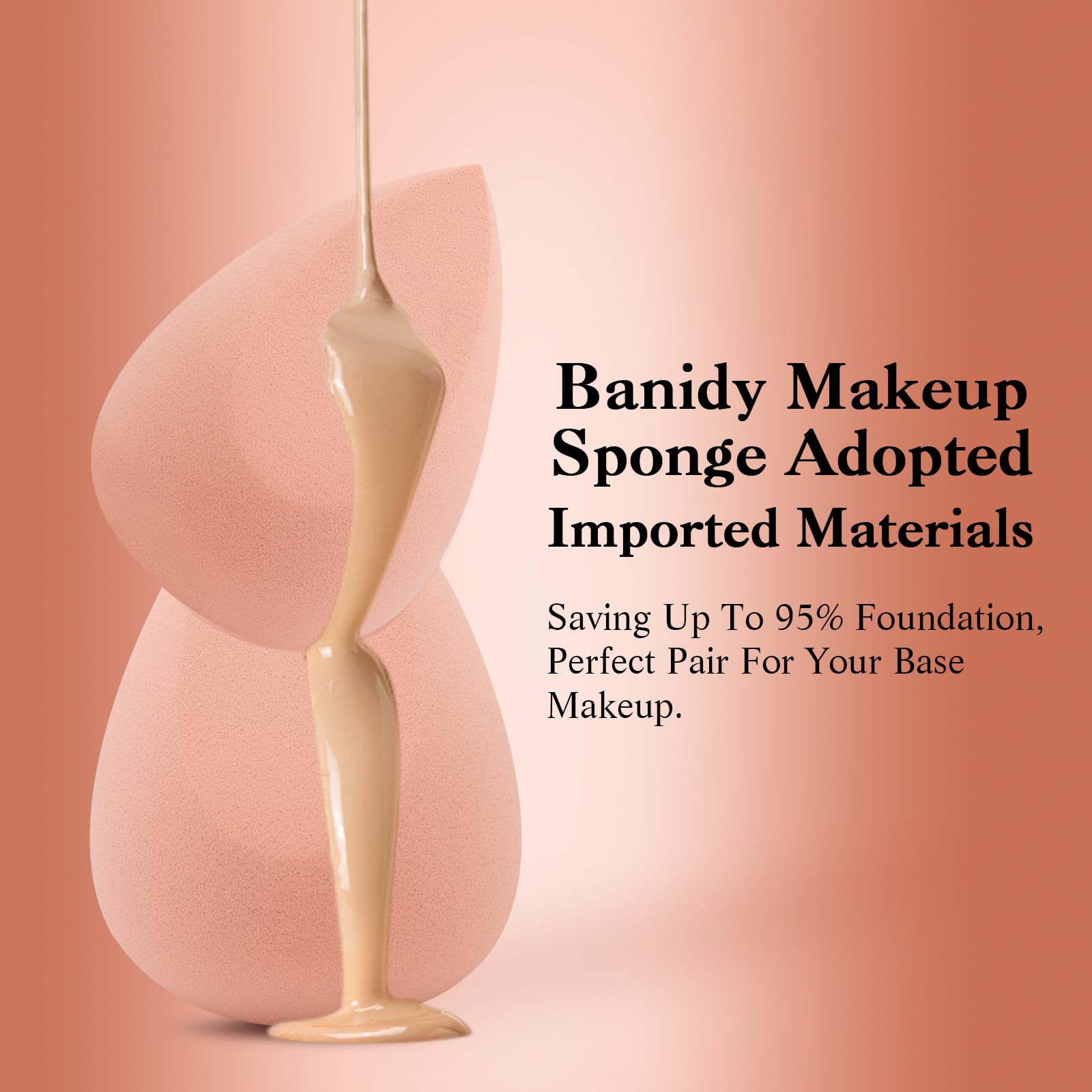Makeup Sponge Set Blender, Beauty Sponge with Holder Makeup Blender Flawless for Foundation, Liquid,Facial Makeup Tools Beauty Gift Set