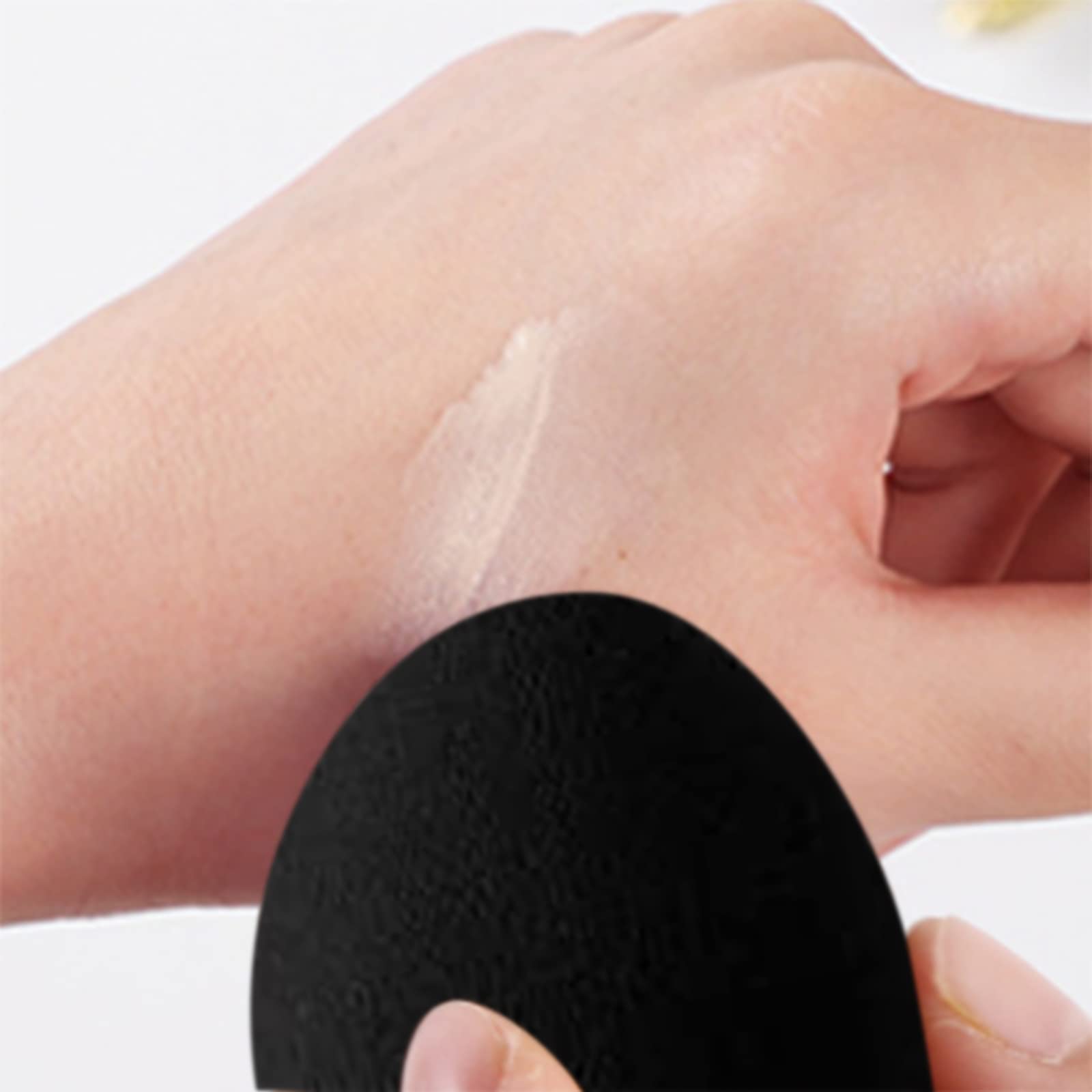 Makeup Sponge,12 Pcs Makeup Sponges Blender Set Beauty Cosmetic Foundation Blending Applicator Puff, Flawless for Liquid Cream Powder (black)