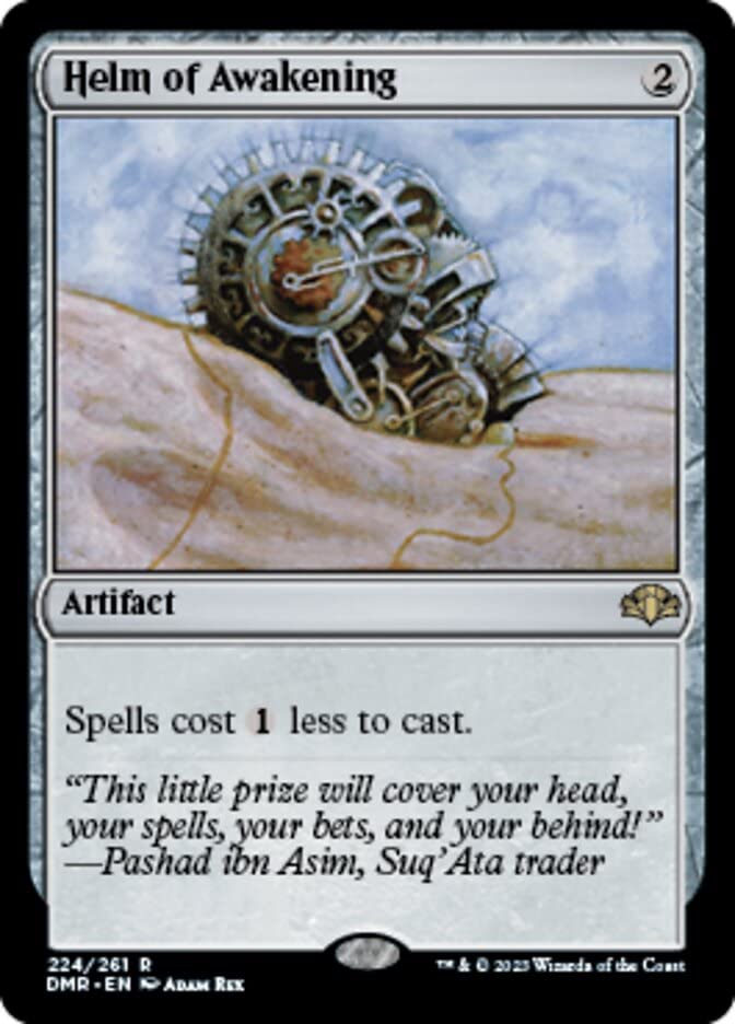 Magic: the Gathering - Helm of Awakening (224) - Dominaria Remastered
