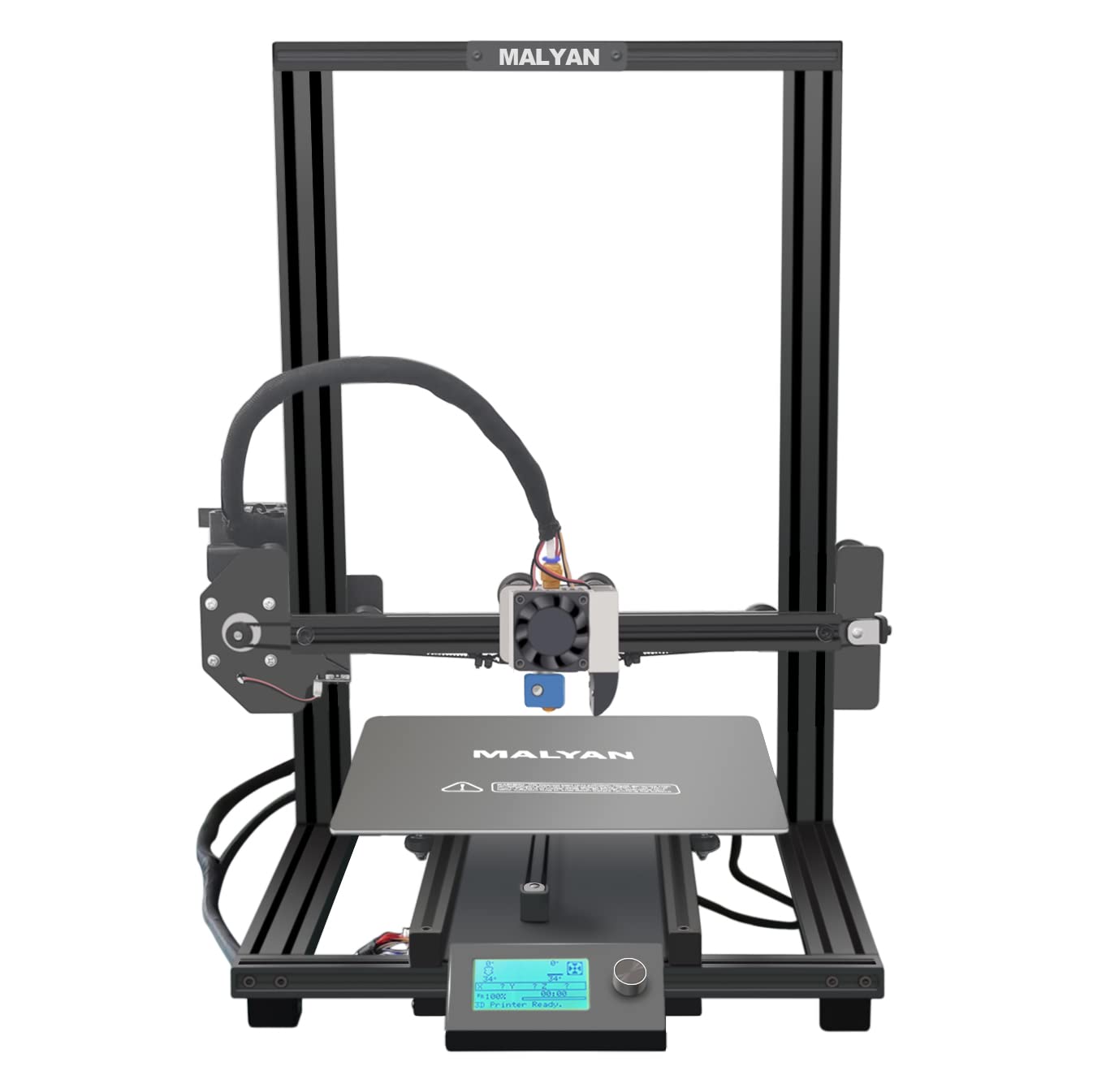 MALYAN MA10-Mini 3D Printer for Beginners and Kids, Removable Magnetic Build Sheet, Power Supply Protection, Quick and Simple Setup, Printing Size 200x200x200mm