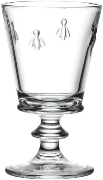 La Rochere French Bee Wine Glass, 8-Ounce, Set of 4
