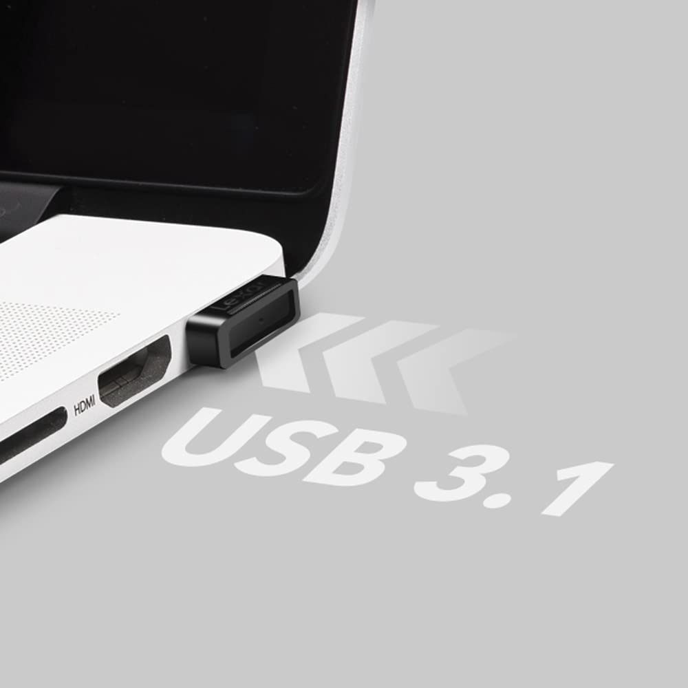 Lexar LJDS47-32GABBKNA JumpDrive S47 USB 3.1 Flash Drive 32GB 3 Pack