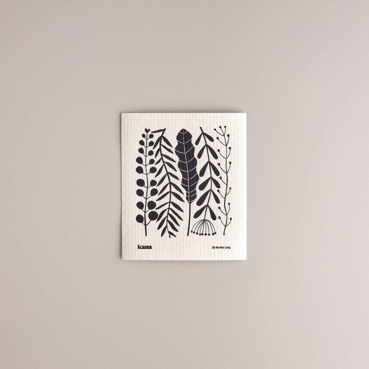 Kana Swedish Dish Cloths | 9X Designer Swedish Dish Clothes Made in Sweden from FCS Cellulose and Cotton | for Washing Dishes and Cleaning | Reusable Kitchen Dishcloths | Designed by Monika Lang