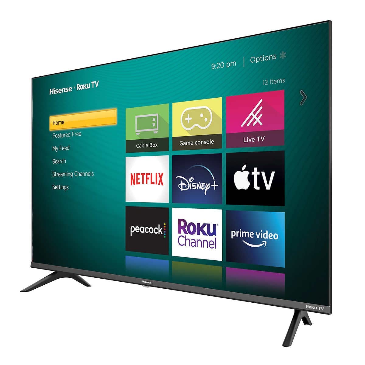 Hisense H4 Series 32″ 720p LED 32H4G5 Smart LCD TV with Google Assistant and Alexa Compatibility