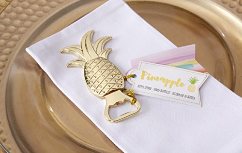 Kate Aspen Gold Pineapple Bottle Opener