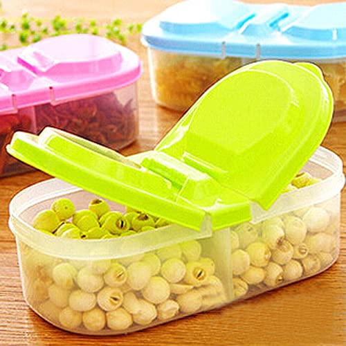 Refrigerator Organizer Bins with Lids - Fridge Freezer Space Organization Storage Rack Shelf Kitchen Box Hot, Clear Storage Containers for Cabinet, Kitchen Organization