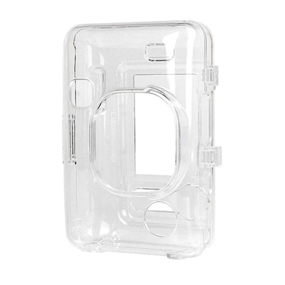 Hurricanes 4 in 1 Accessories Bundle Kit for Fujifilm Instax Mini Liplay Camera (Transparent Camera Case,60 Photo Frame Stickers,Wall Hanging Frames, Clips with String)