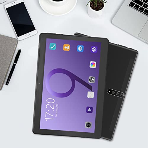 Naroote 10.1in Tablet, Dual Camera Calling Tablet 100240V for Android11 4GB 64GB for Study (EU 110V Light Source)