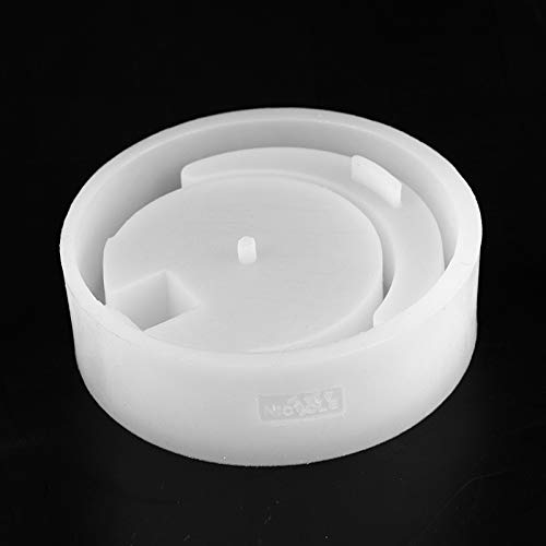 NICOLE Silicone Mold Concrete Flower Pot Mould Castle Shape Cement Planter Garden Bonsai Decorating Tools