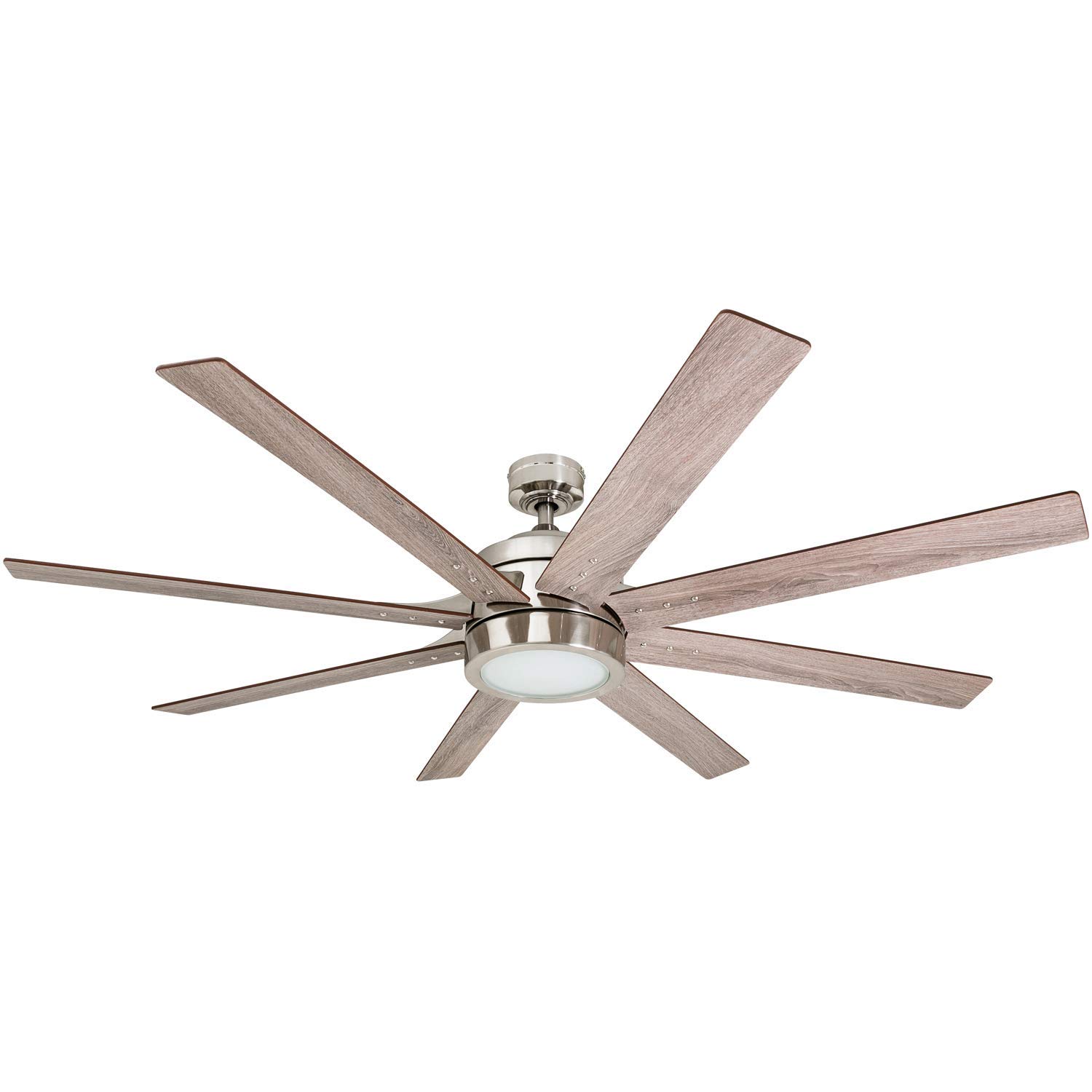 Honeywell Ceiling Fans 50608-01 Xerxes Ceiling Fan, 62, Brushed Nickel (Renewed)
