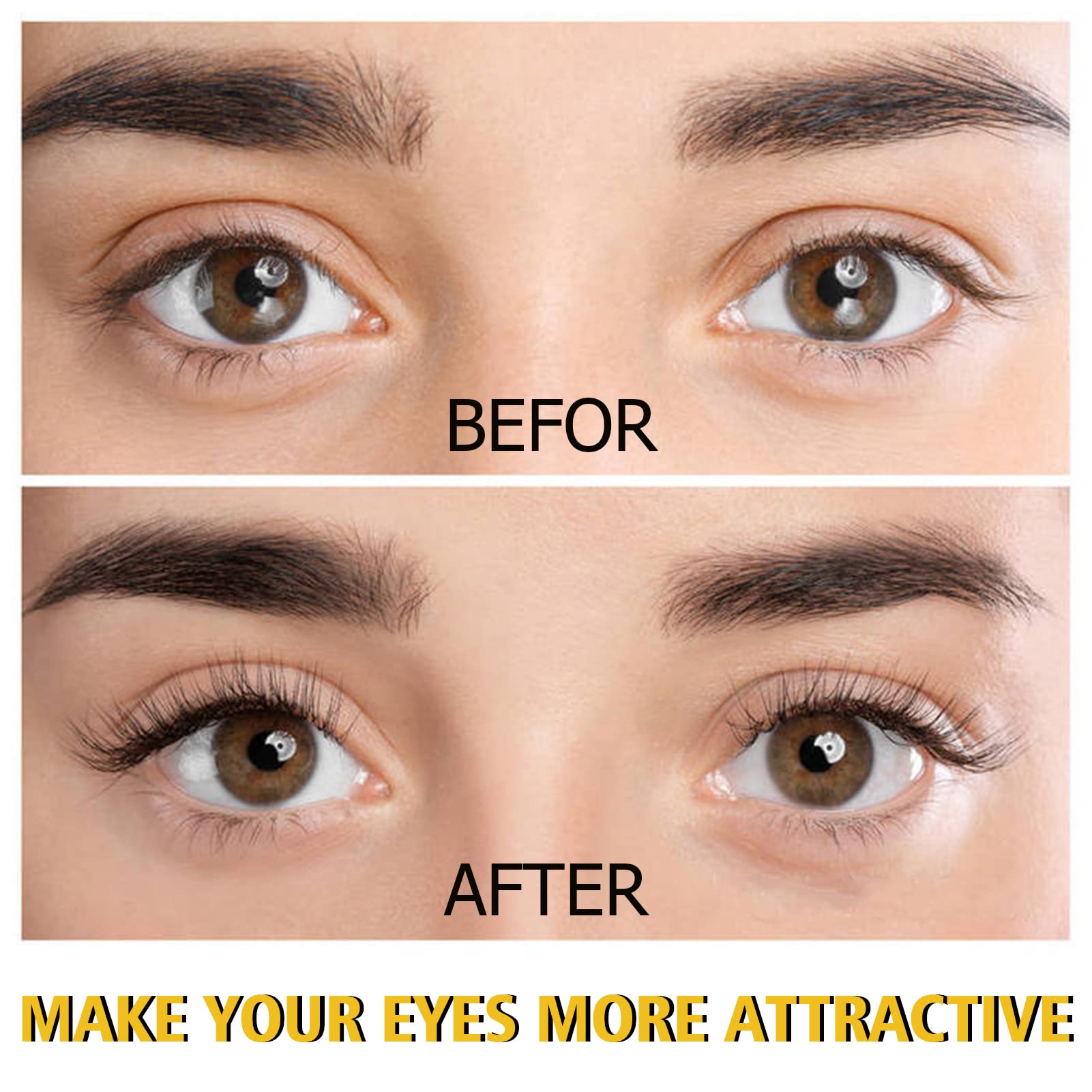 Lash Bond and Seal Cluster Lashes Glue, Falselash Glue Super Strong Hold Clear Glue Professional Latex Free Eyelash Glue Waterproof Lash Glue, Lashes DIY Eyelash Extensions False Eyelash Glue