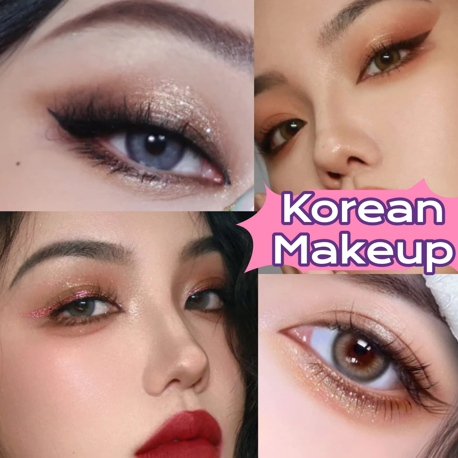 Matte Eyeshadow Palette Makeup Warm Neutral Shimmer Eye Shadow Cosmetics, Cream High Pigmented Shades, Long Lasting, Smoky Black Eye Makeup, Waterproof, 16 Colors Eyeshadow