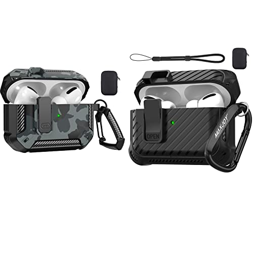 Maxjoy for AirPods Pro 2nd Generation Case Cover 2022