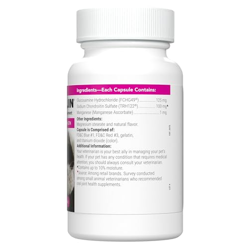 Nutramax Cosequin Joint Health Supplement for Cats - with Glucosamine and Chondroitin, 30 Capsules (Pack of 2)