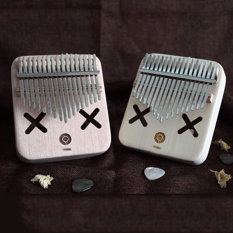 KXDFDC Kalimba 17 Key African Musical Instrument Picea Asperata Solid Wood Kalimba Thumb Piano (Color : C, Size : 17 Key)