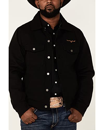Kimes Ranch Men's jacket Canvas Marshall Trucker/Black