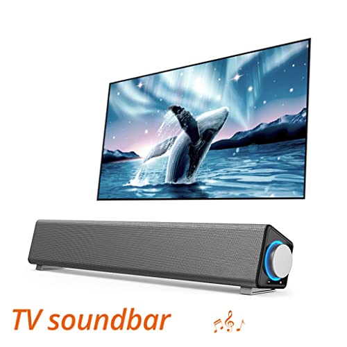 LLAMN Soundbar 5.0 Speaker Powerful Drivers Subwoofer Wall Mount Home Theater System Support