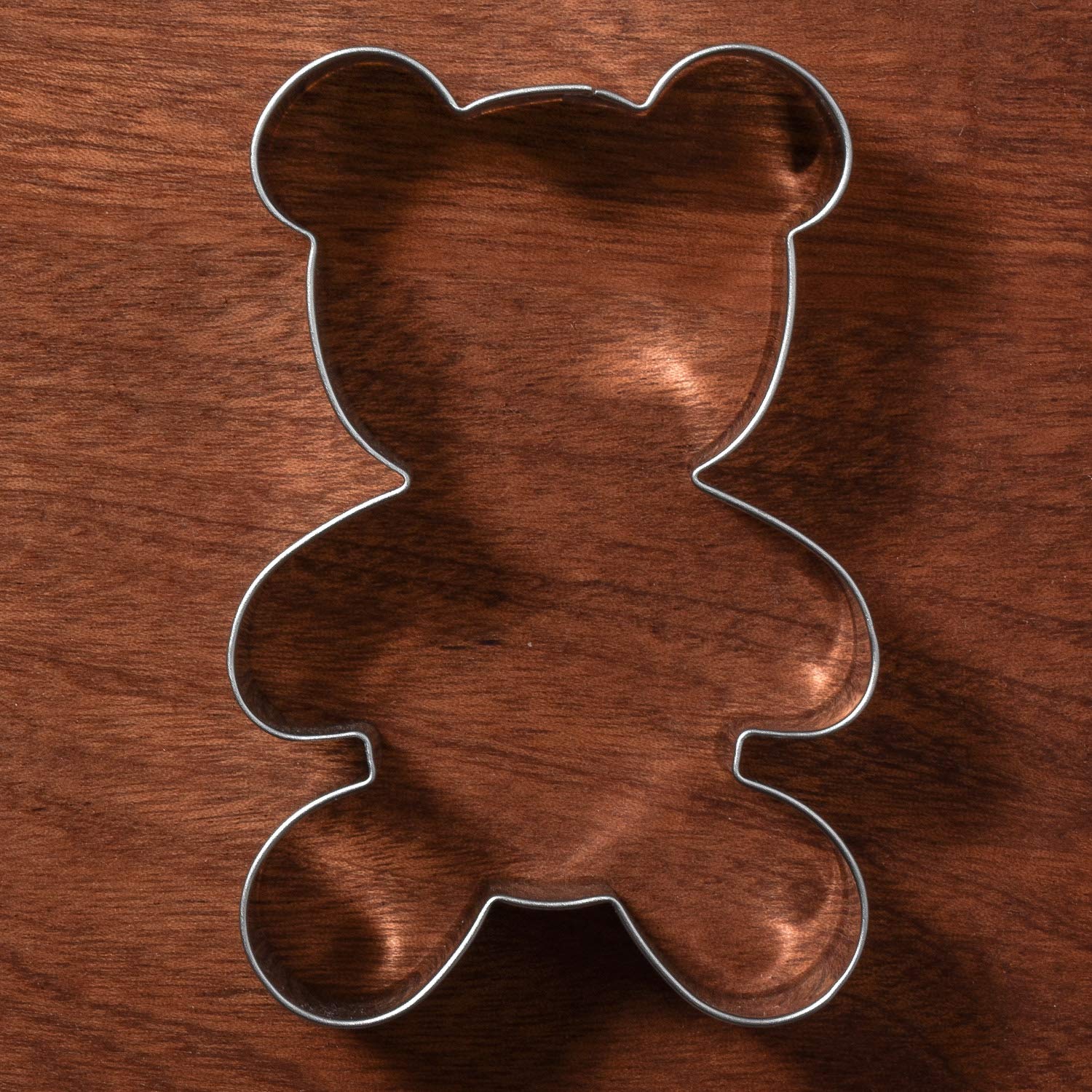 LILIAO Teddy Bear Cookie Cutter for Baby Shower - 2.7 x 3.9 inches - Stainless Steel