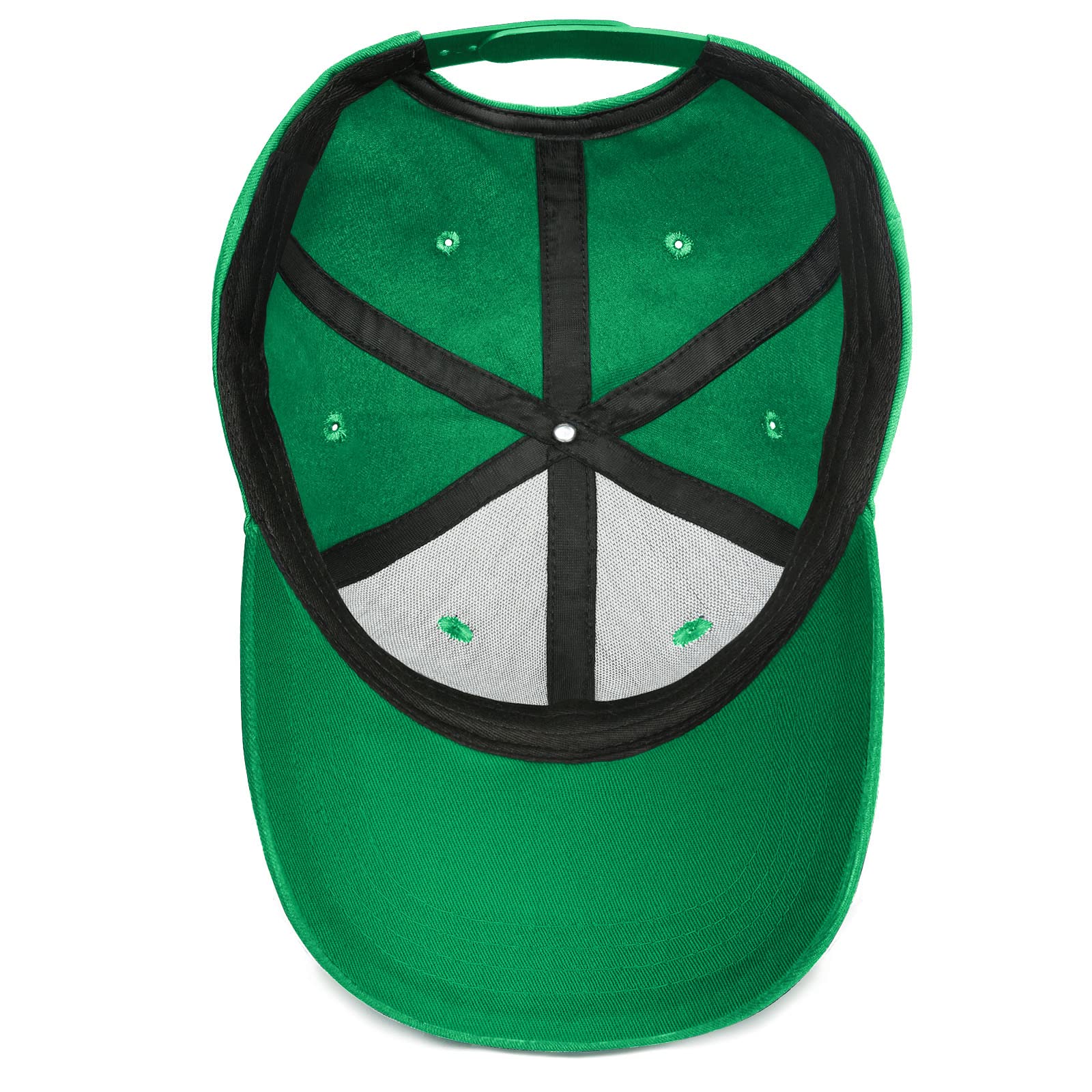 LHSCVJSEKL St Patricks Day Hat Lucky Embroidered Baseball Cap Shamrock Hat Clover Saint Pattys Hat Men Women Green Adjustable