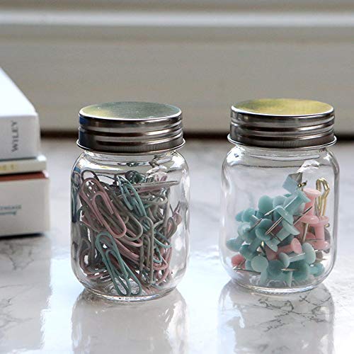 Kate Aspen Glass Set, Favors, Party Decor, Arts and Crafts, Set of 12 Mini Mason Jars, 12 Count